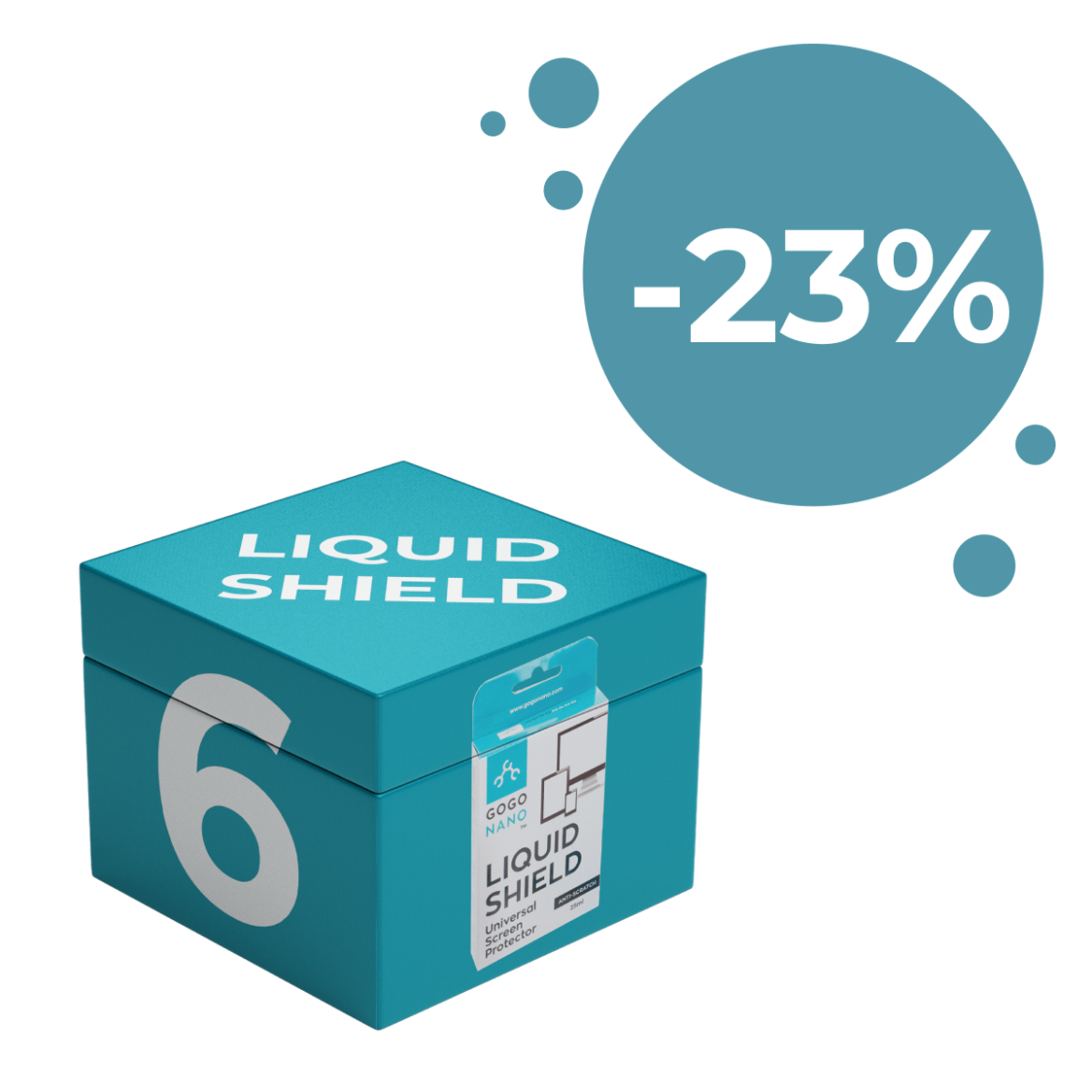 Liquid Screen Protector Liquid Shield 25ml | 9H Protection